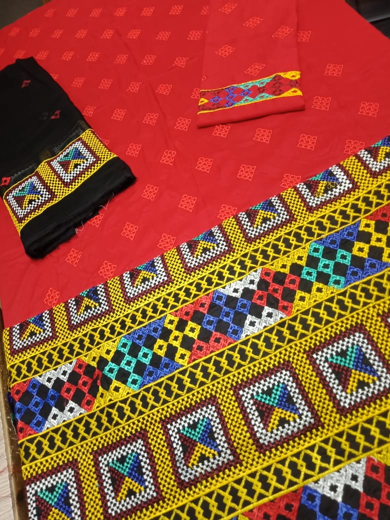 Phulkari New Design Linen Al-2481-A for sale online in Lahore Pakistan.