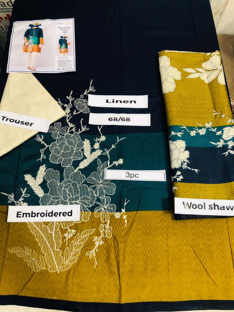 Lime light New Design Linen 5131 for sale online in Lahore Pakistan.