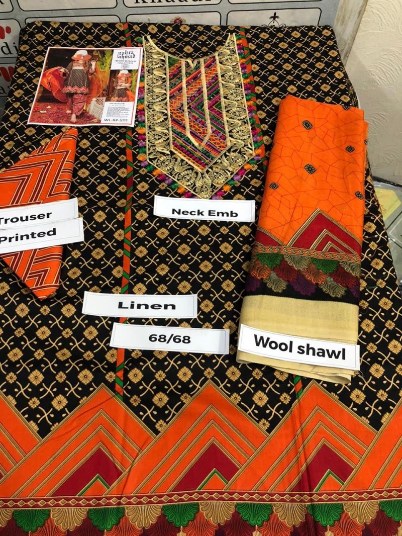 Zahra ahmed New Design Linen 5111 for sale online in Lahore Pakistan.