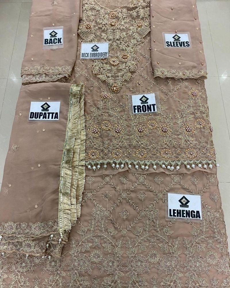 ATIF RIAZ New Design suit on CHIFFON RR-0084 for sale online in Lahore ...